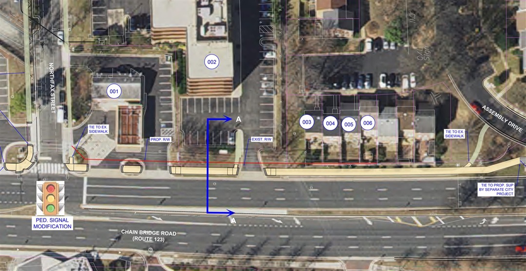 Chain Bridge Road Shared Use Path City of Fairfax, VA